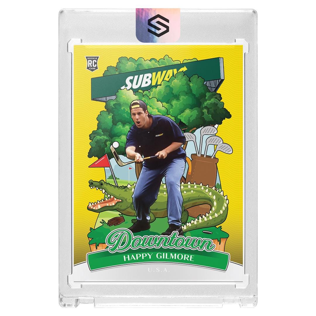 Custom Happy Gilmore X Adam Sandler Yellow Golf Series Downtown Style ...