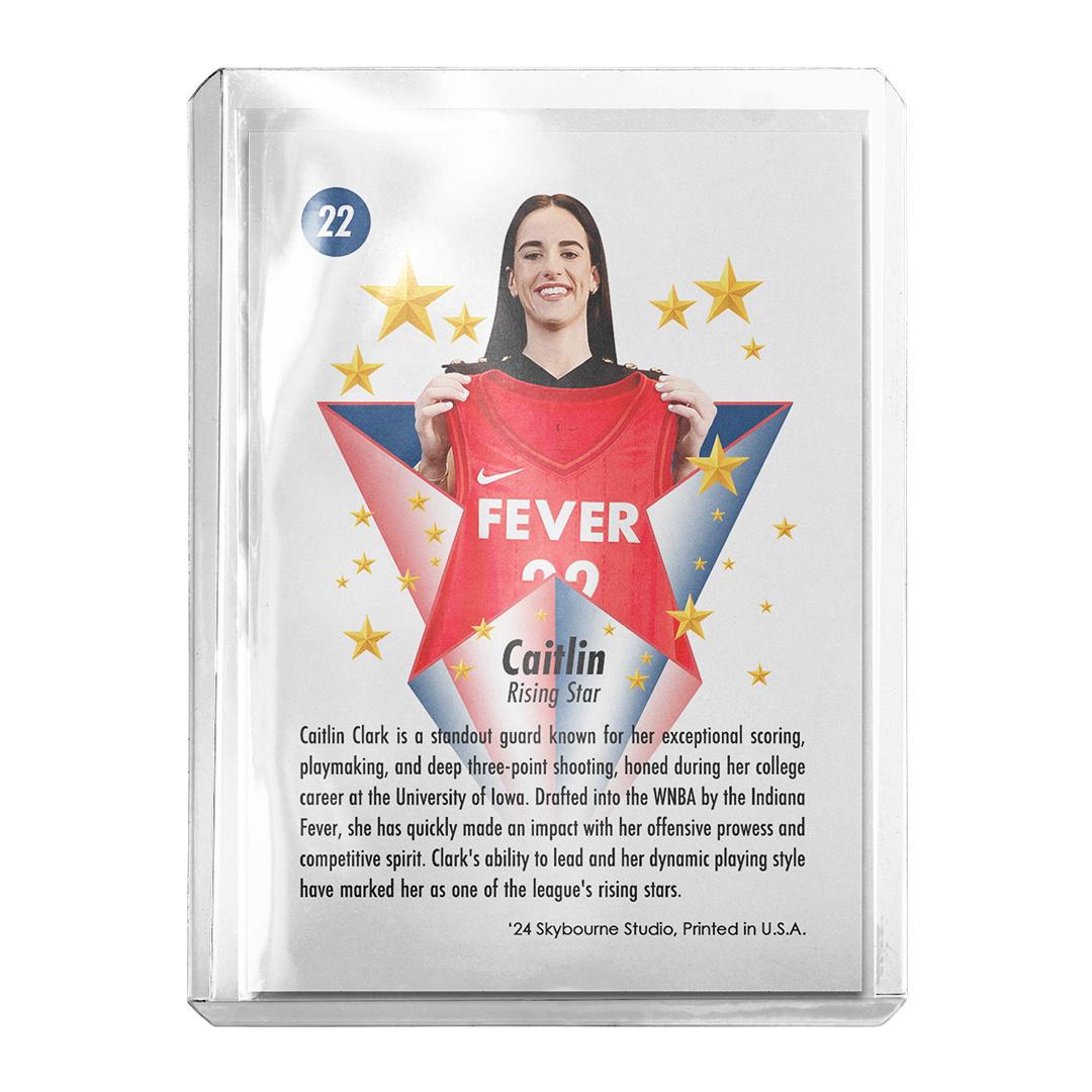 Caitlin Clark Custom Retro Novelty All Star Skybox Style Basketball ...