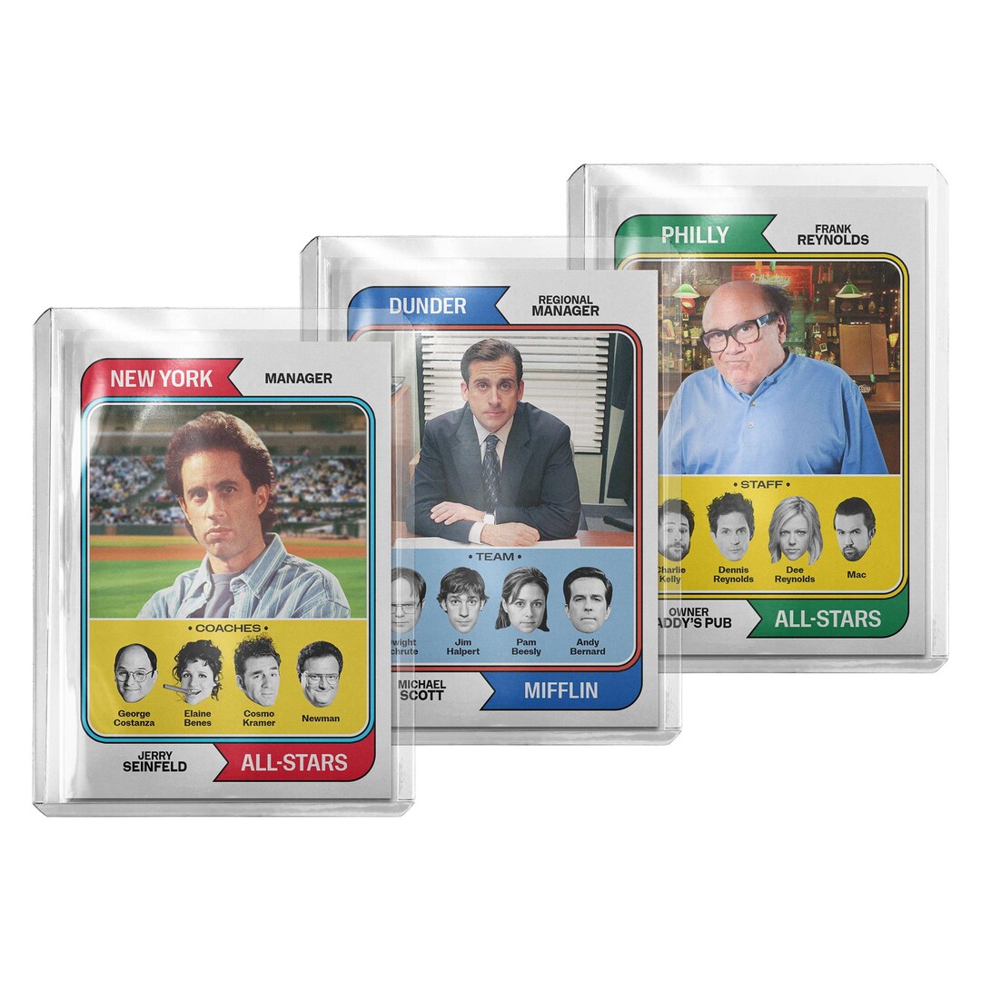 CUSTOM Seinfeld X the Office X Always Sunny TV Sitcom Classics 1974 ...