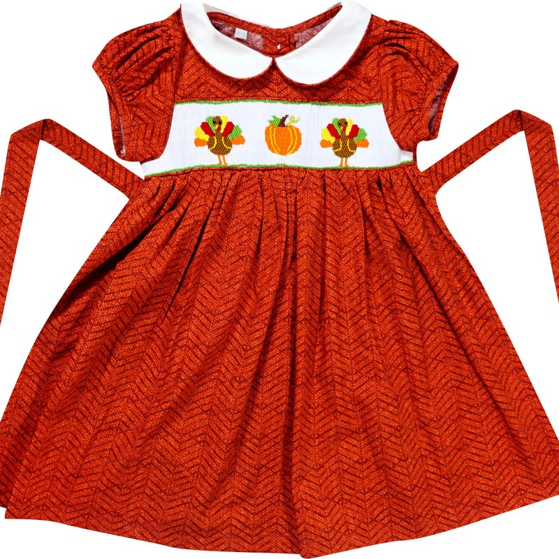 Girl Smocked Dress - Etsy