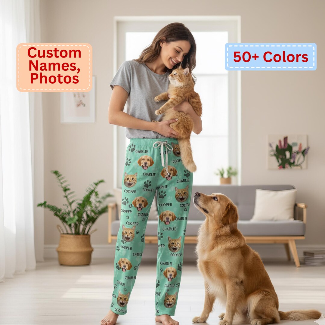 Custom Pet Pajama Pants