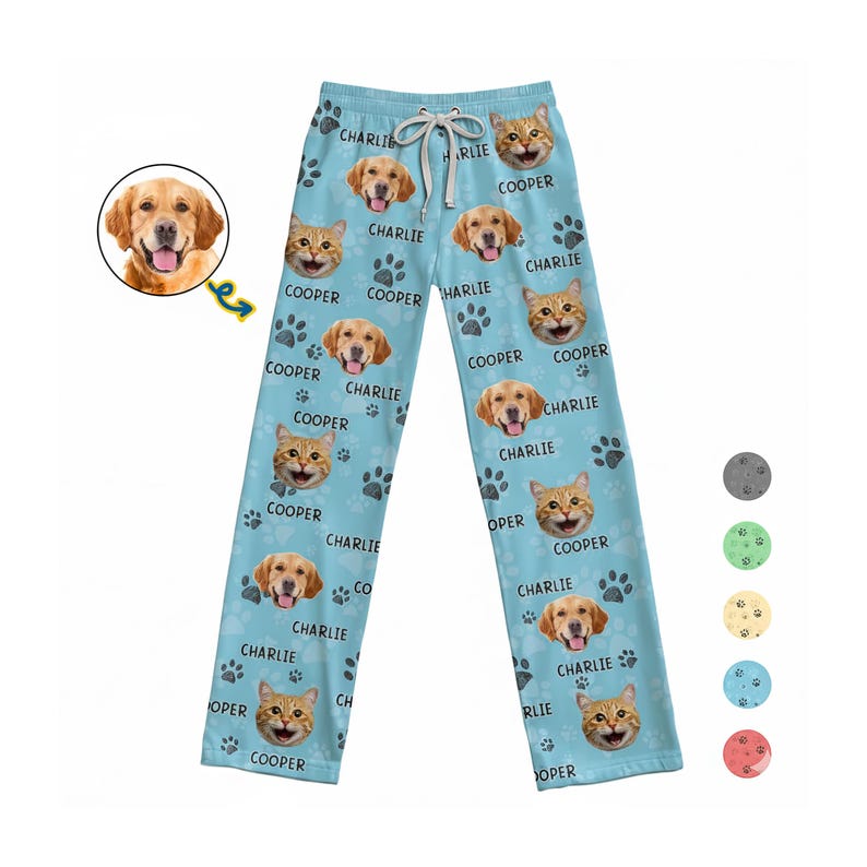 Custom Pet Pajama Pants