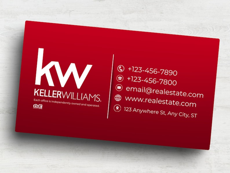 Keller Williams Business Cards