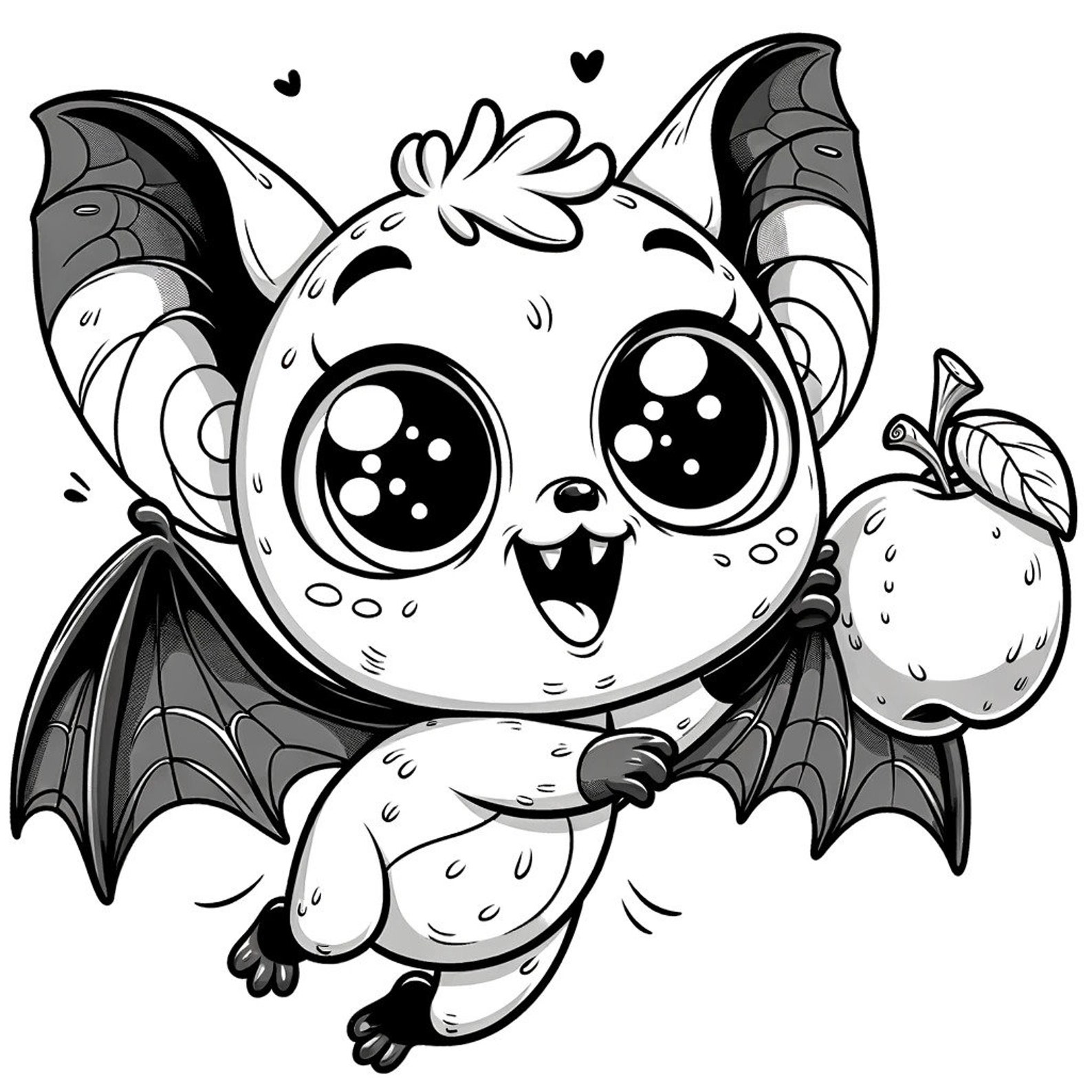 Cute Critters Digital Coloring Book 35 Images - Etsy