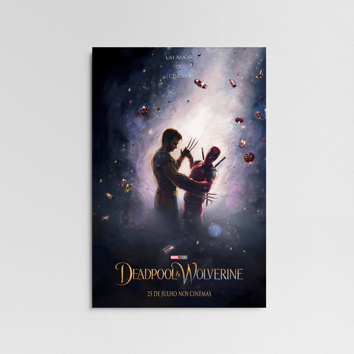 Deadpool & Wolverine 2024 Movie Poster, Wall Art Decor, Print Wall Art ...