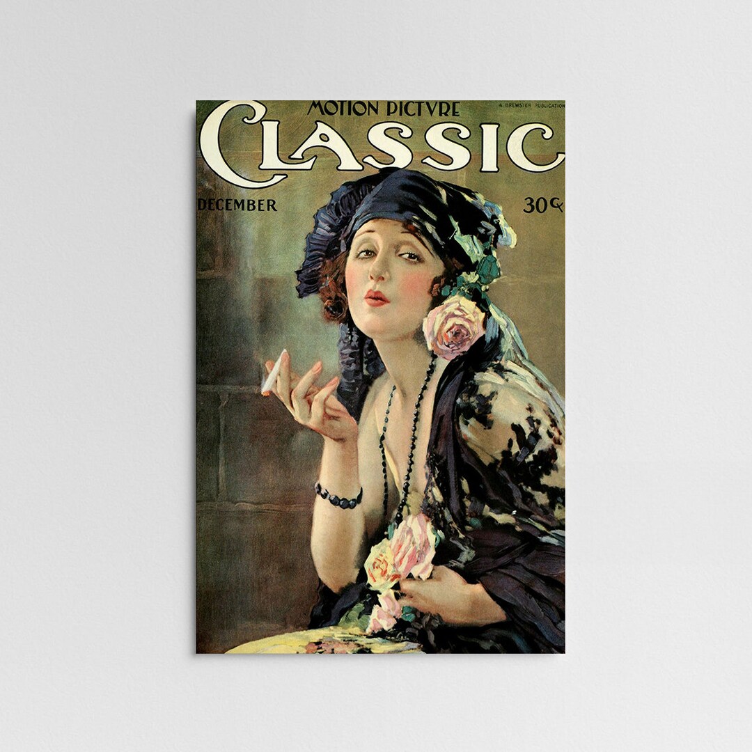 Motion Picture Classic Movie Poster, Wall Art Decor, Print Wall Art ...