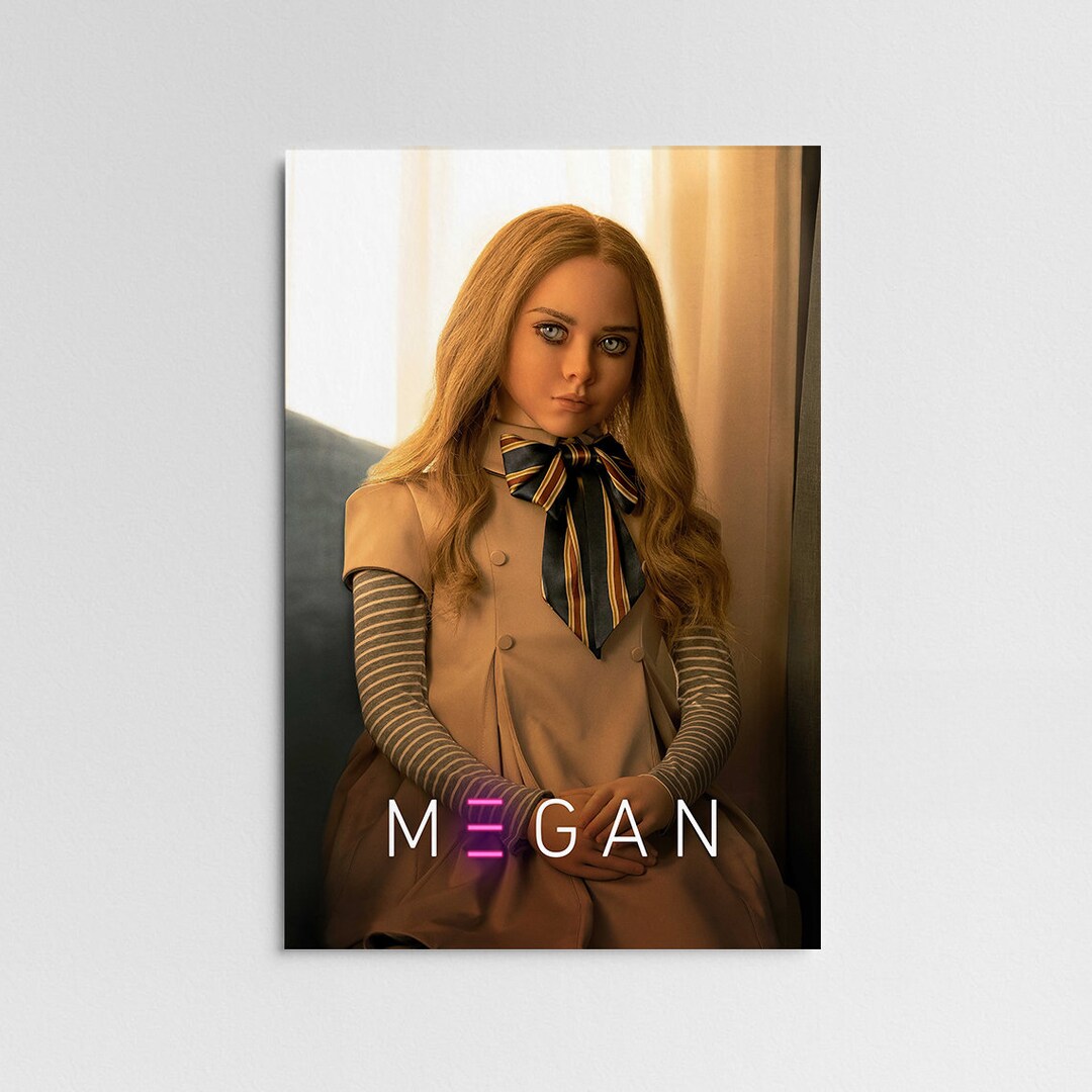 M3GAN Movie Poster, Wall Art Decor, Print Wall Art Gift, Home Decor, No ...