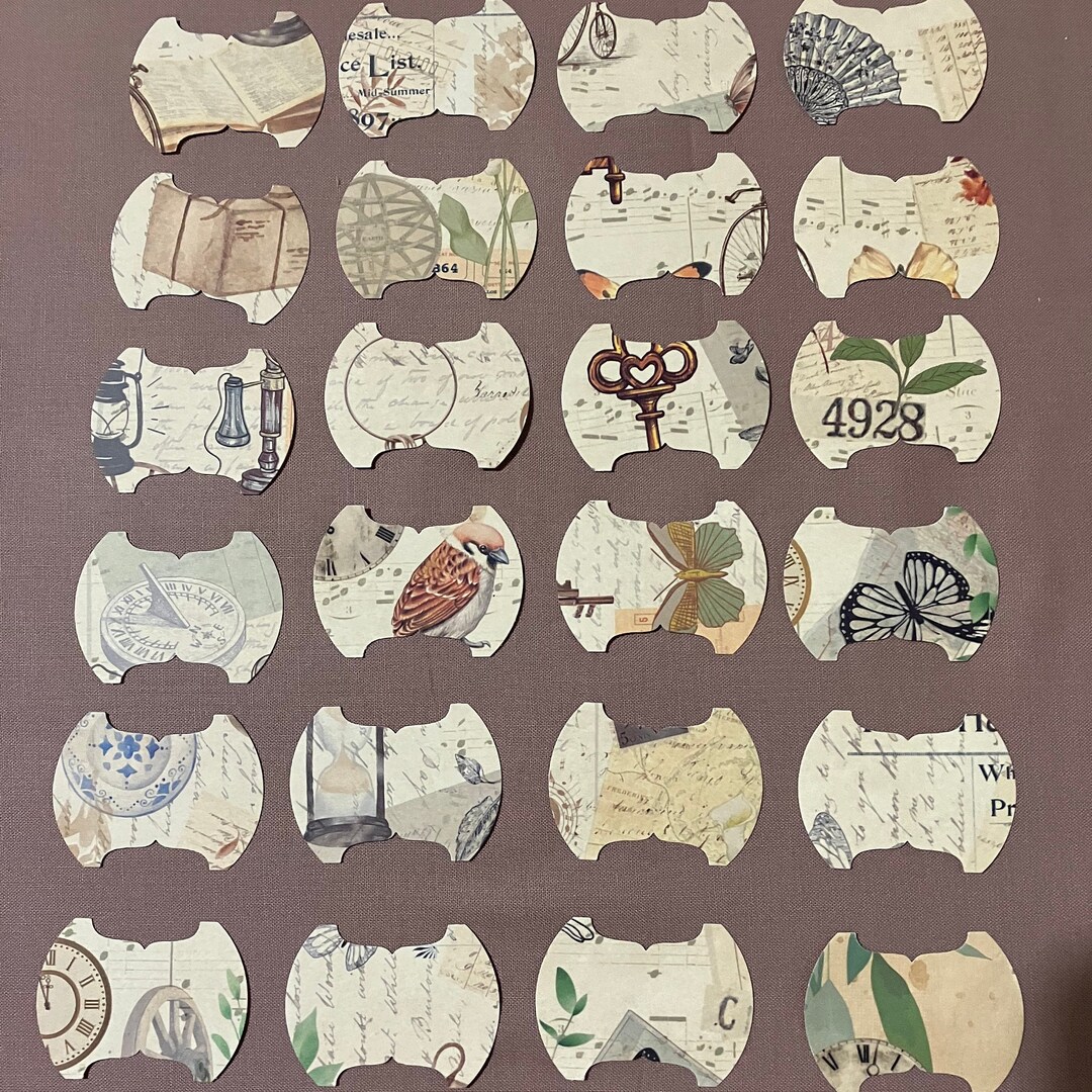 25 Hidden Treasures B Tabs - Whale Tale Tabs - Etsy