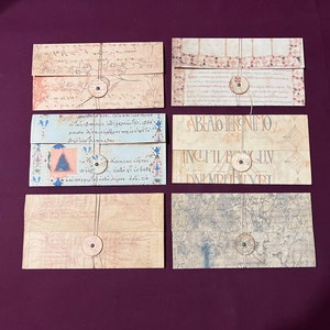 Ephemera Envelopes With 2 Accordion Pockets - Made With Embellished ...