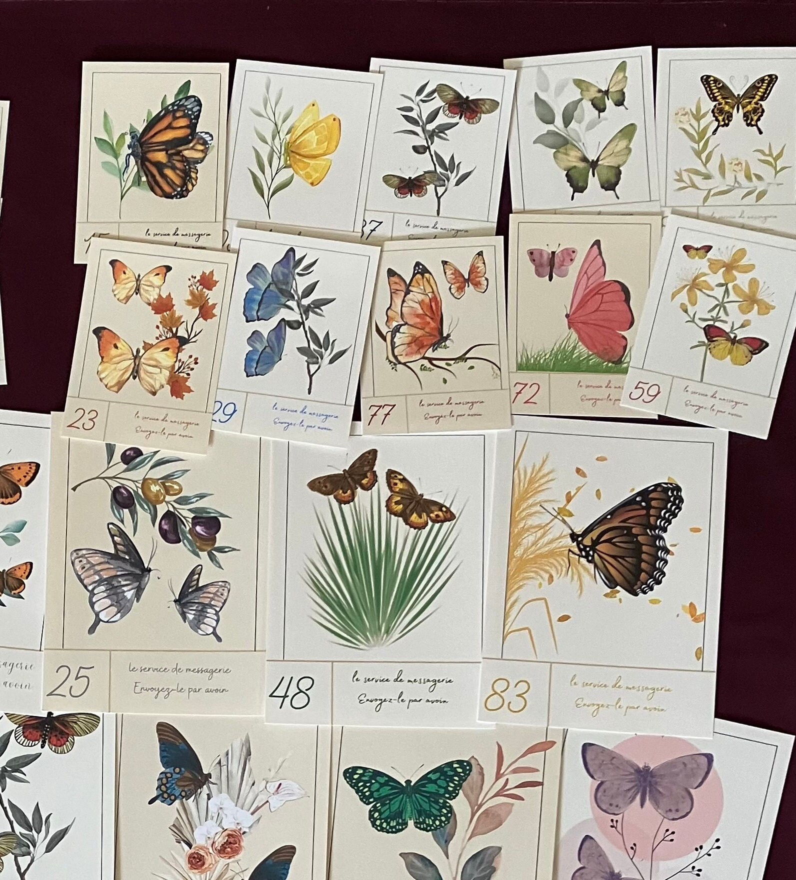 Butterfly Cards, 3 Sizes Available, Multiple Assortments - Etsy