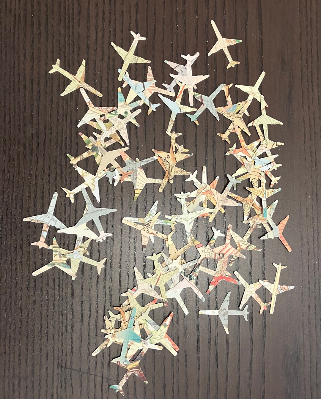 30 Airplane Cutouts: Travel Scrapbook Ephemera - Etsy