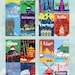 Travel Journaling Cards - Destination Journaling Cards, Travel Ephemera ...