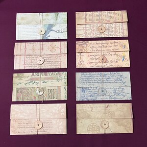 Ephemera Envelopes With 2 Accordion Pockets - Made With Embellished ...
