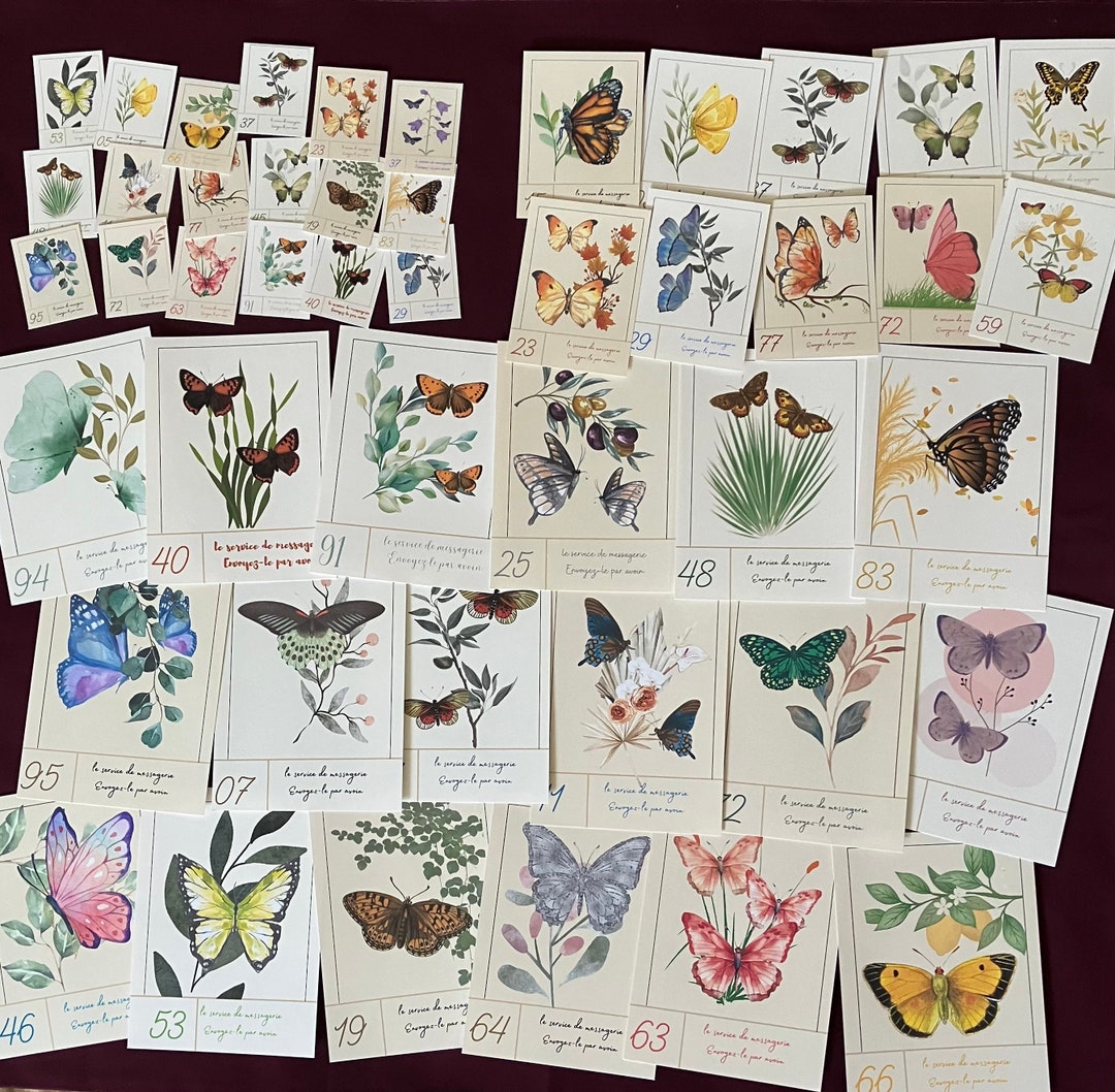 Butterfly Cards, 3 Sizes Available, Multiple Assortments - Etsy