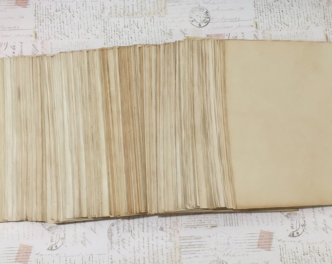 30 Tea Dyed Journal Paper - Scrapbooking - Journaling - Junk Journal ...