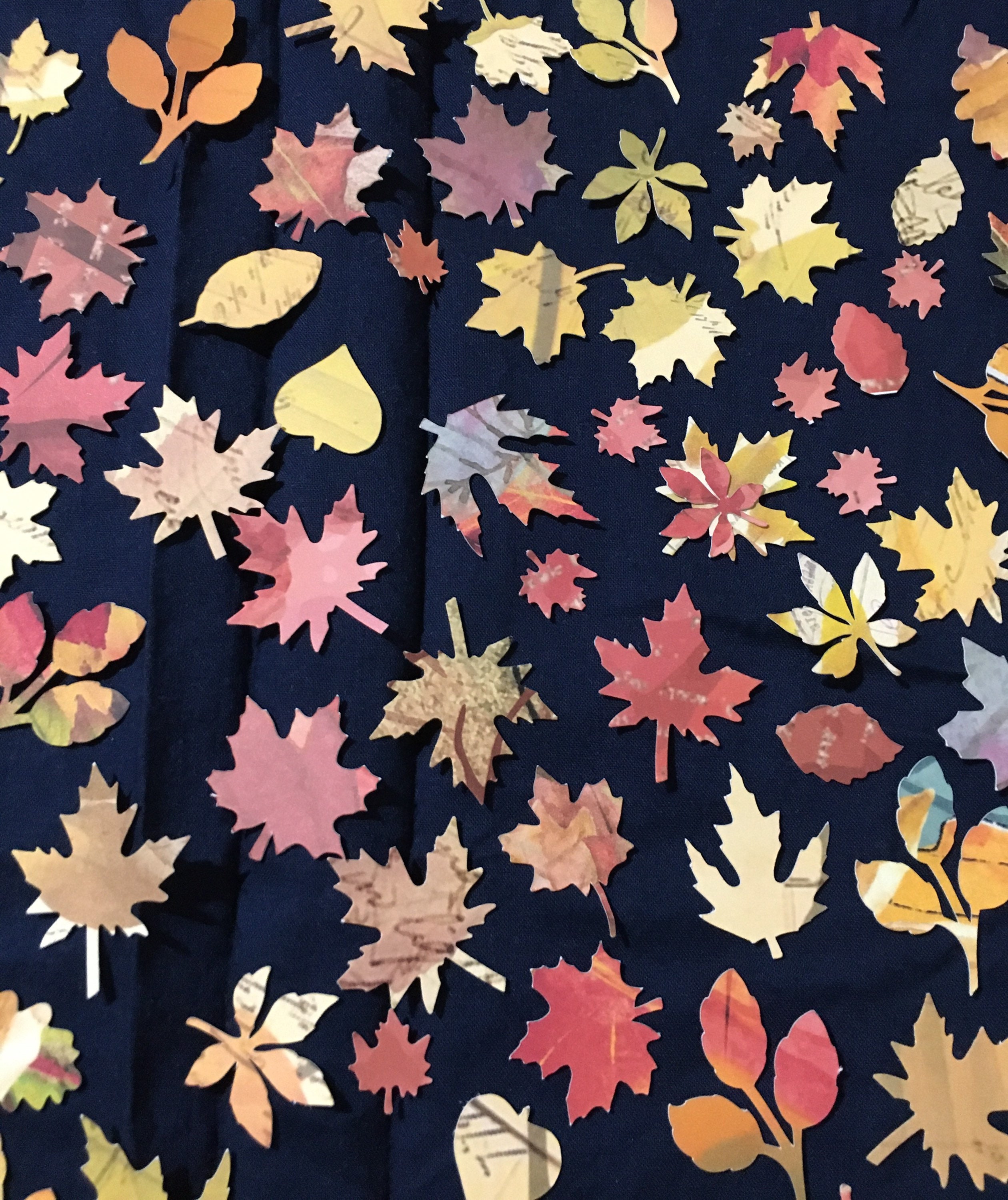 25 or 50 Fall Leaf Cutouts. Autumn Leaves Small Leaf Cutouts. - Etsy