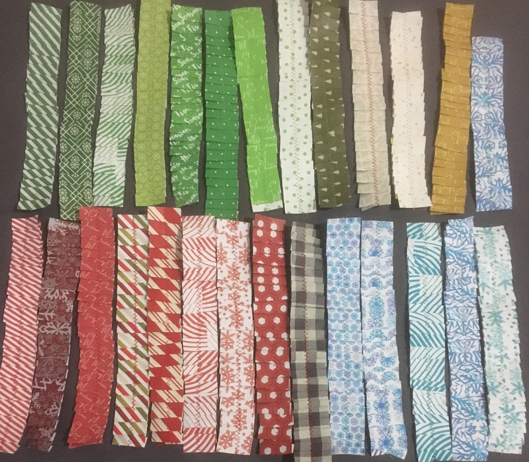 Christmas Paper Ruffles. Ruffled Paper - Etsy