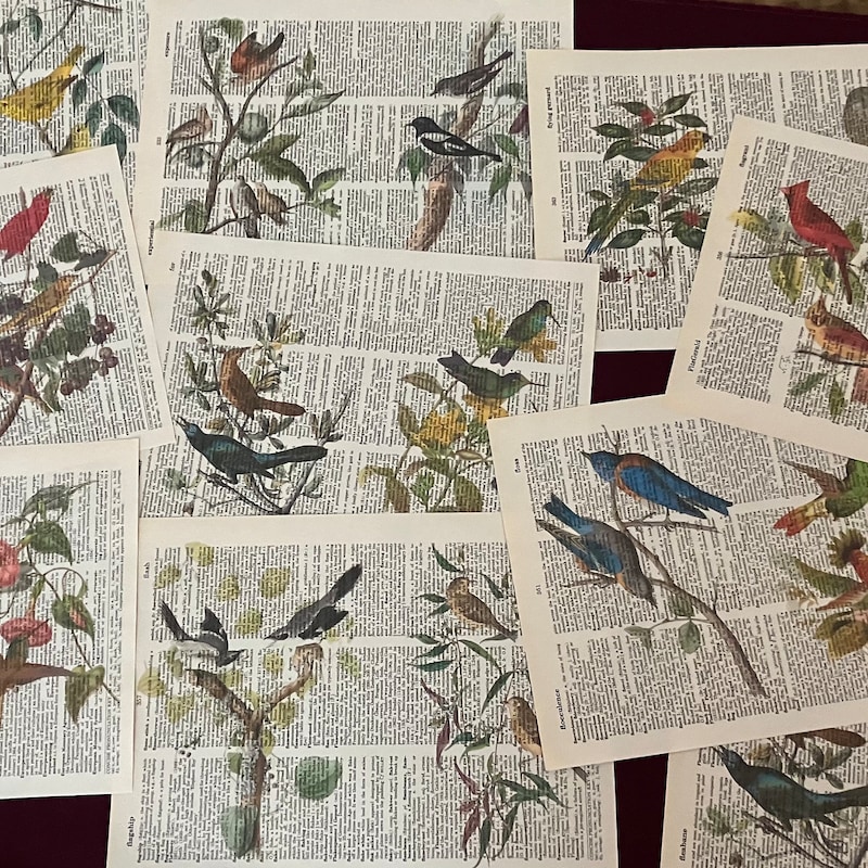 Dictionary Page - Etsy