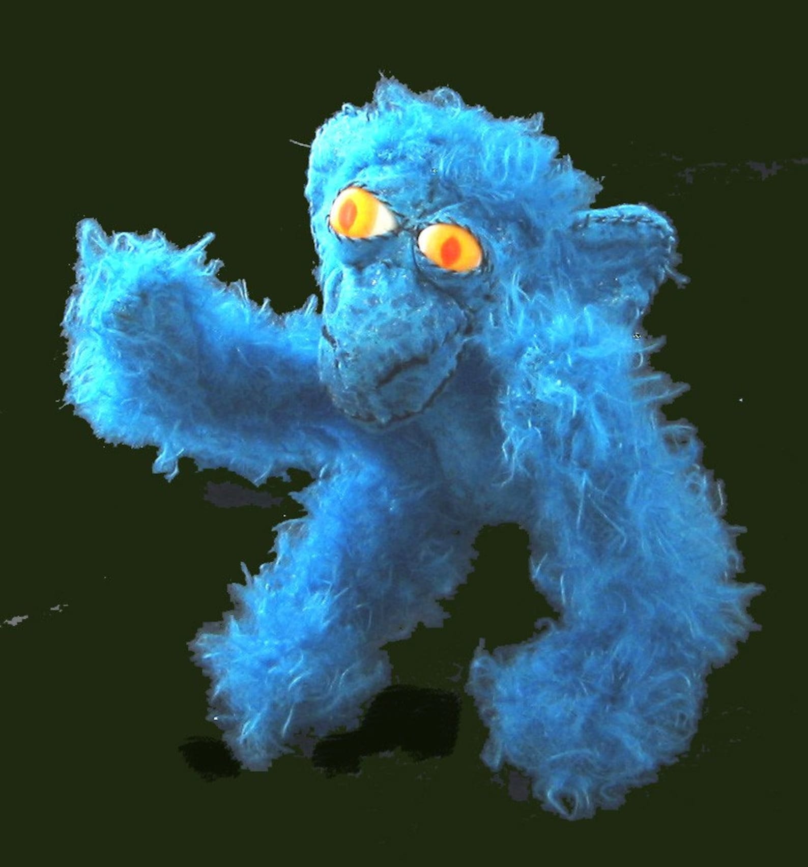 Soft Sculpture Magic Monkeys ALBERT Mojo Minkeys Turquoise - Etsy