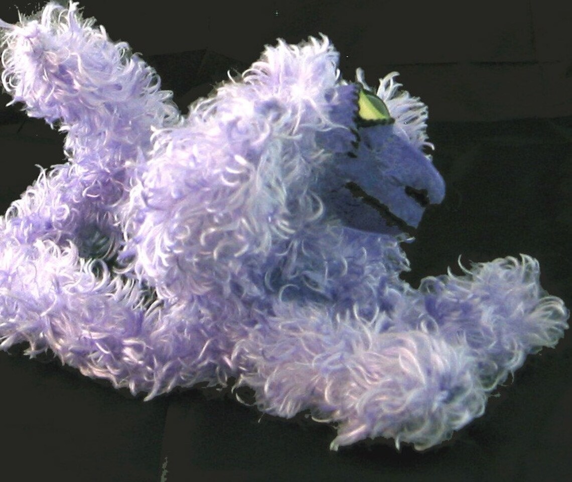 Plush Purple Monkey Mojo Minkeys BETTE Soft Sculpture Monkey Doll - Etsy