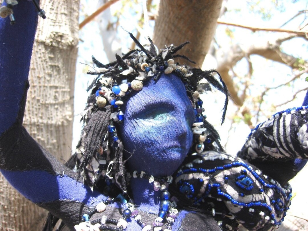 OOAK Art Doll Victorian Snake Dancer Eve Cloth Art Doll - Etsy