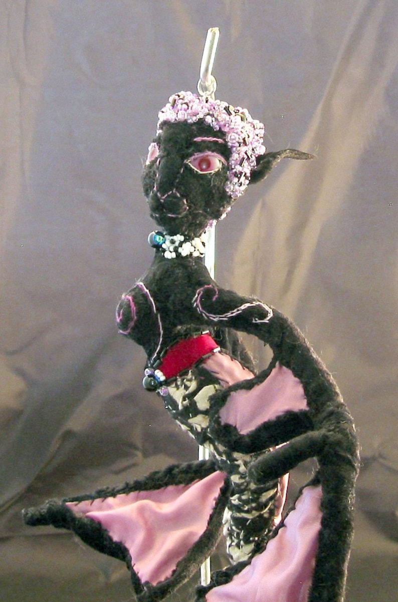 Soft Sculpture Art Doll MYANDE the Chimera - Etsy