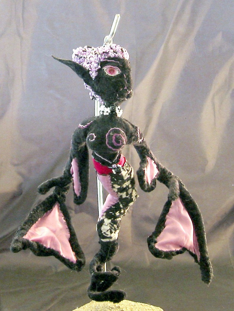 Soft Sculpture Art Doll MYANDE the Chimera - Etsy