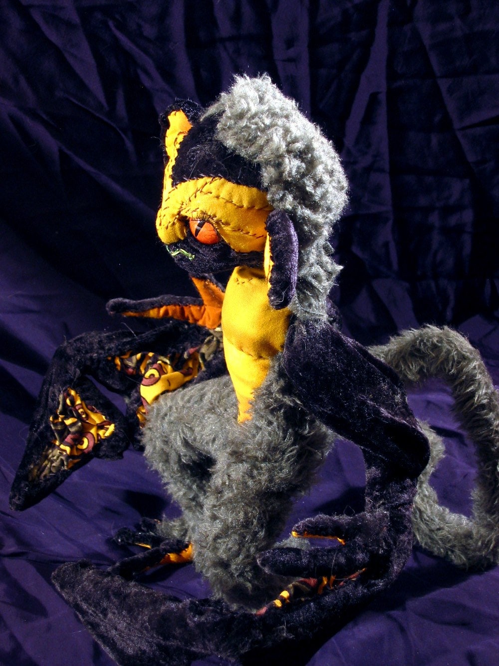 Green Plush Flying Monkey Tango Soft Sculpture Animal Monkey - Etsy