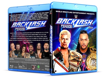 Wrestlemania XL 2024 Both Nights 2 Disc BLU-RAY - Etsy