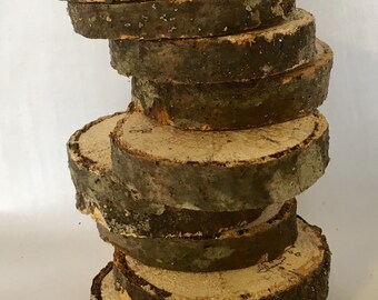 Wood slices | Etsy
