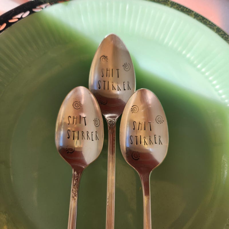 Shit Stirrer Spoon - Etsy