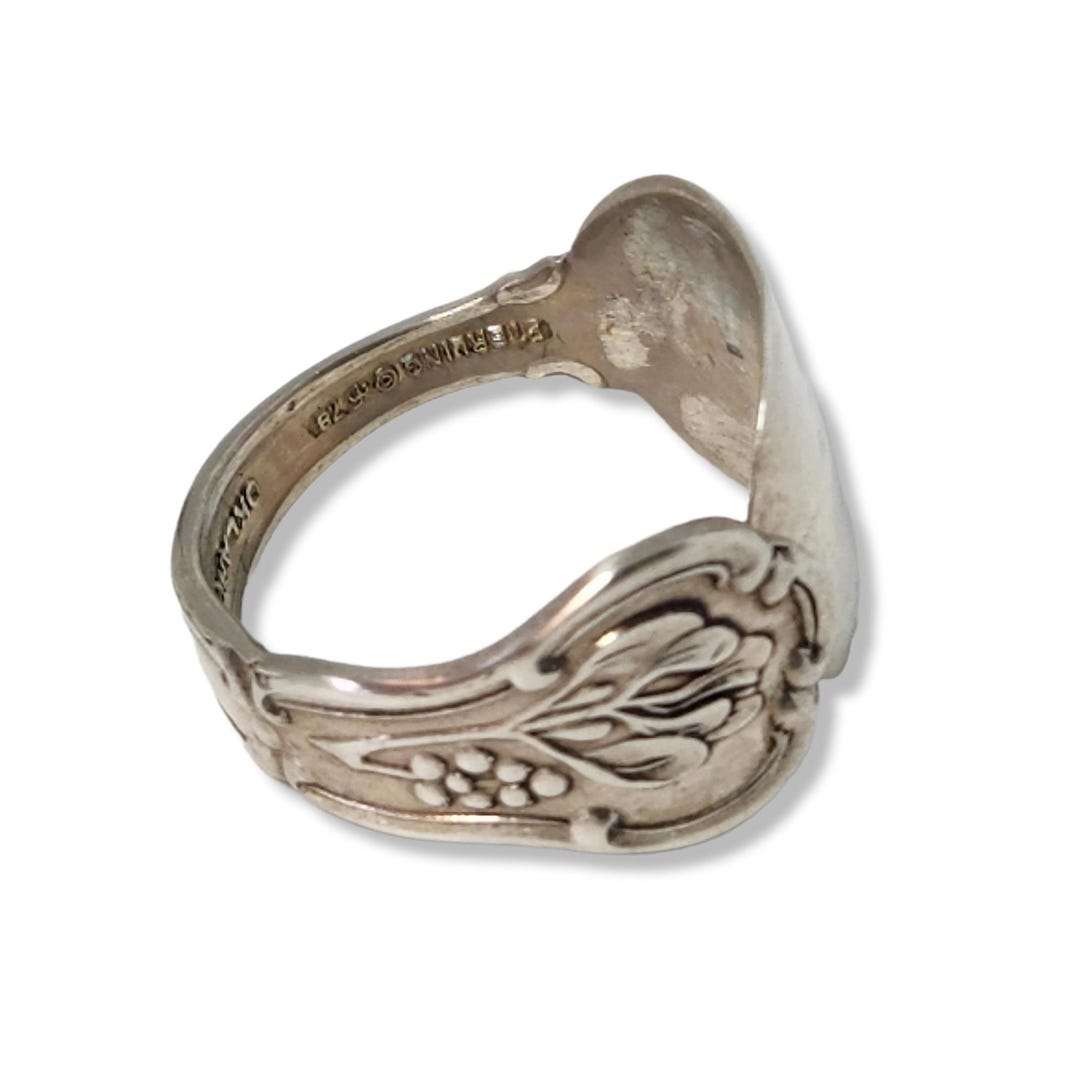 OKLAHOMA MISTLETOE State Flower Sterling Silver Spoon Ring - Etsy