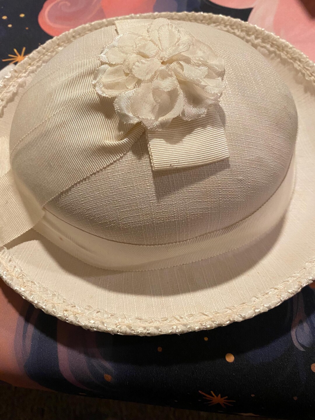Vintage Girls Hat From 1950s Union Made in the United States, White ...