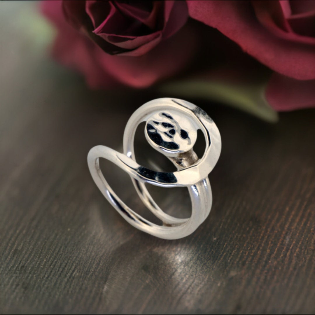 Sterling Silver Ring, Taxco Bold Sterling Silver Jewelry, Modernist ...