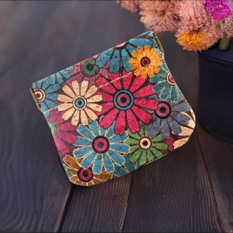 Floral Coin Purse - Etsy