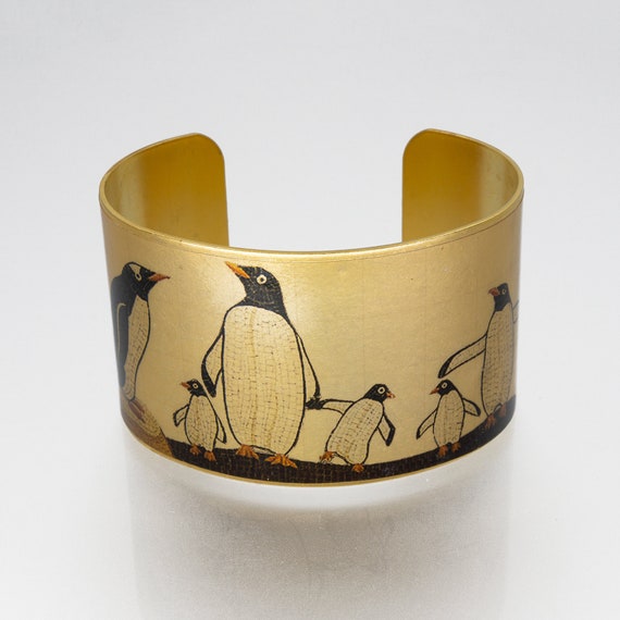 Cuff Bracelet NYC Penguins Cuff Photo Cuff Bracelet Art | Etsy