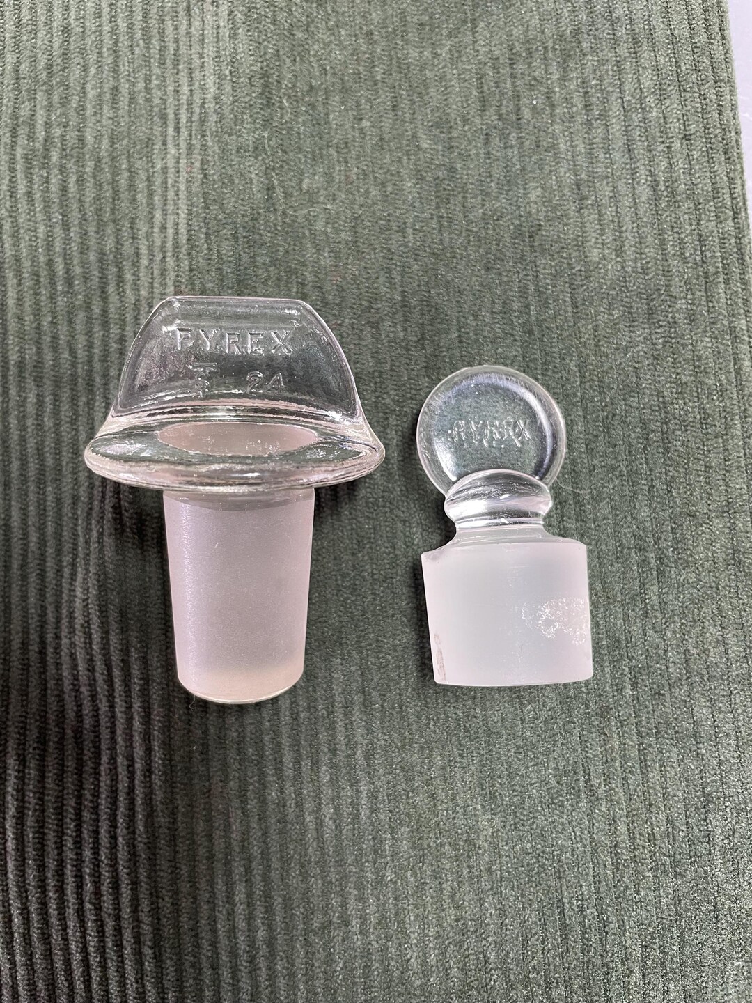 Vintage Apothecary Bottle Stoppers, Pyrex Glass, Lab Equipment - Etsy