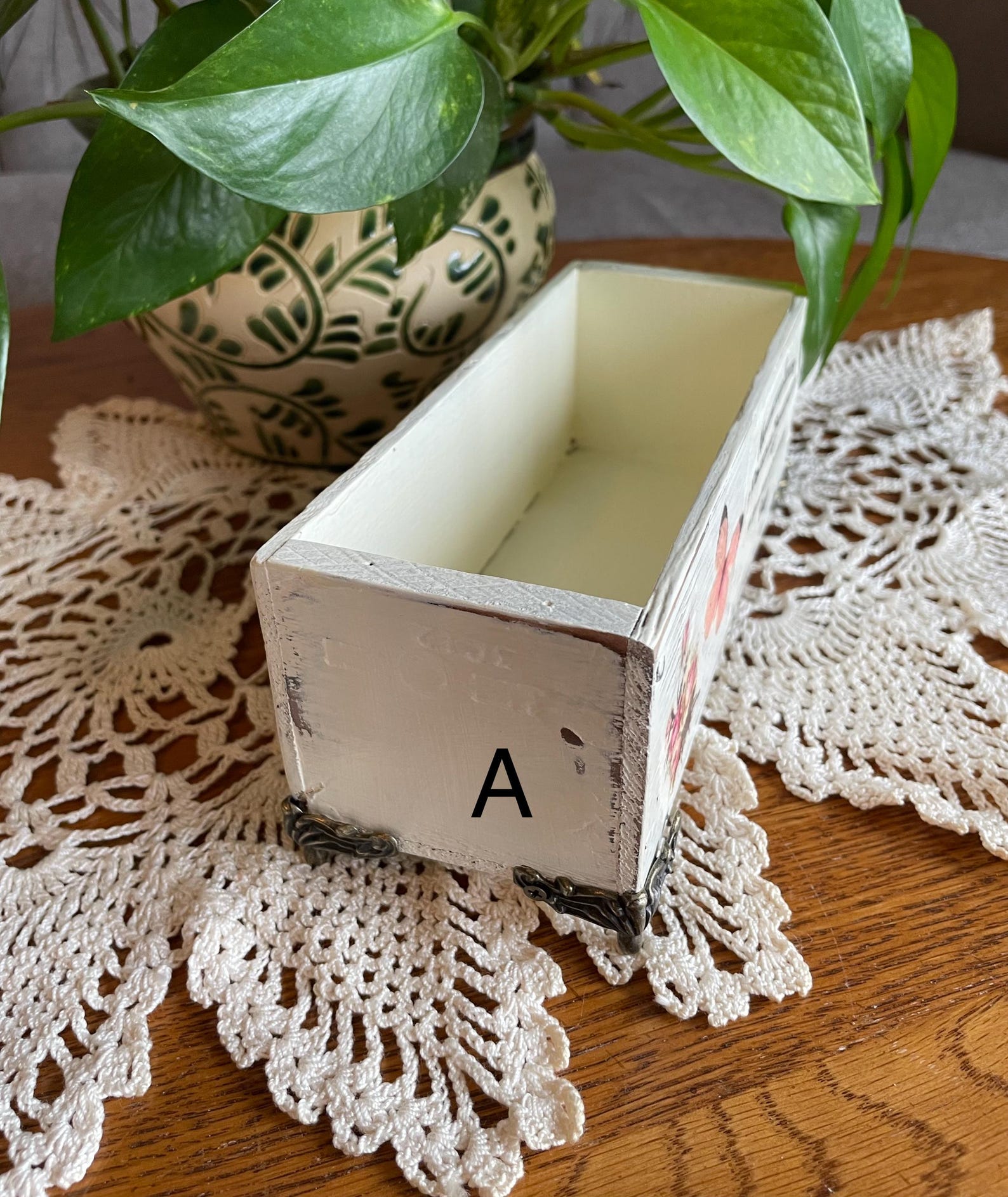 Painted Vintage Cheese Boxes: French Country Farmhouse Decor - Etsy