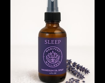Magnesium Oil Spray With Doterra Essential Oils - Etsy