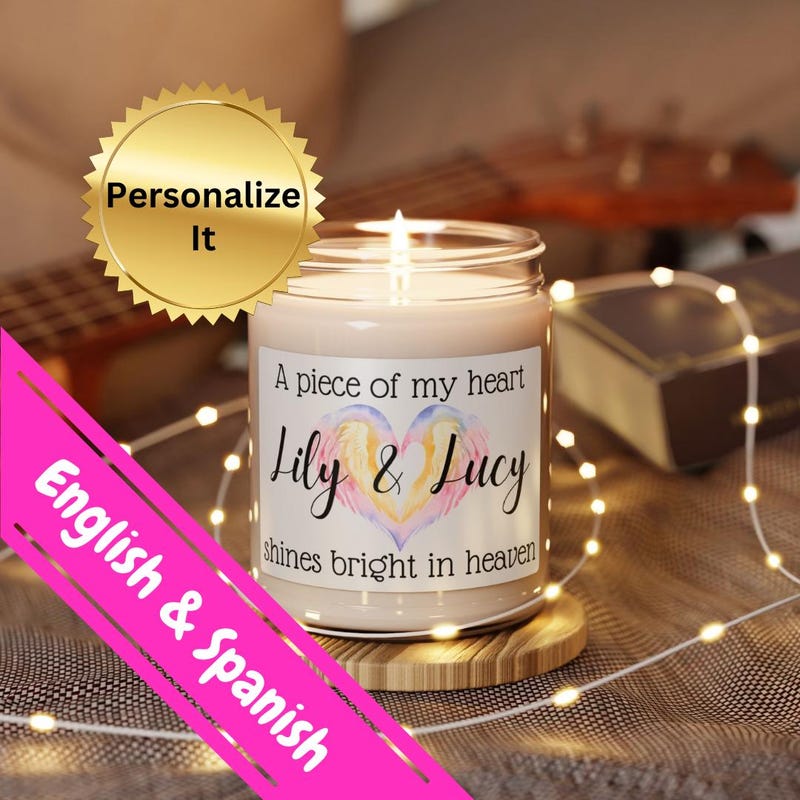 Memorial Candle - Etsy