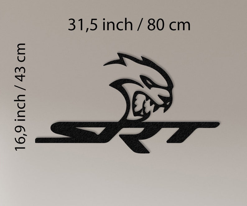 Custom Hellcat LED Wall Art, Metal Car Decor With Hellcat Logo, Perfect ...