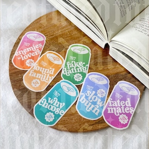 Trope Cola | Bookish Sticker | Kindle Sticker | Fated Mates | Enemies ...