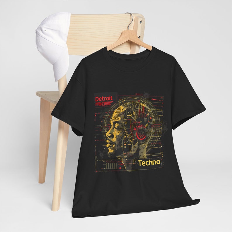 Detroit Techno T-shirt, Urban Rave, Dance Music Tee - Etsy