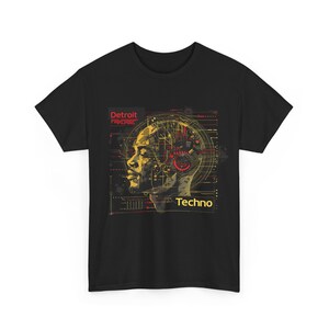 Detroit Techno T-shirt, Urban Rave, Dance Music Tee - Etsy