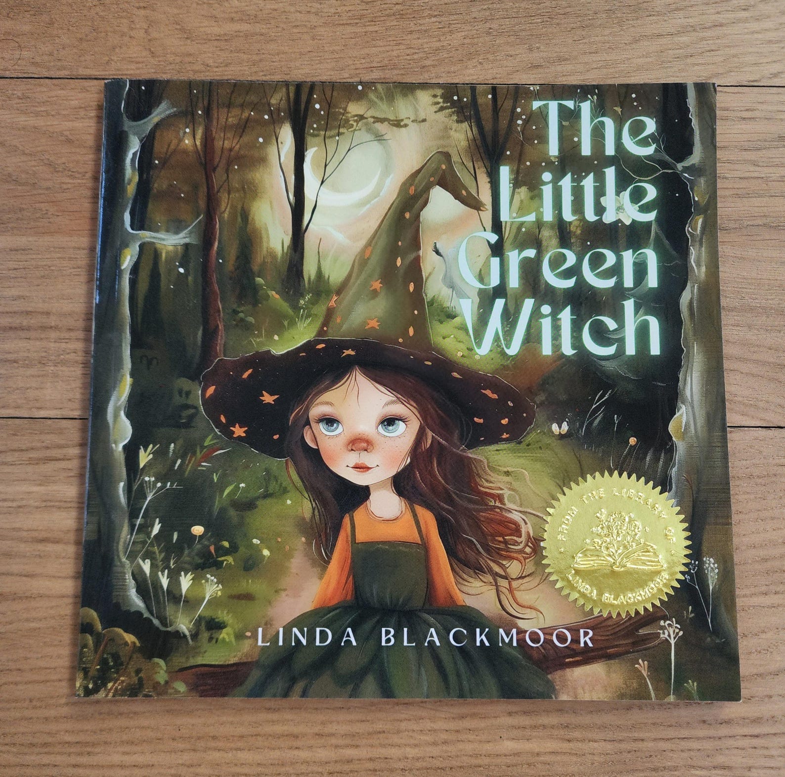 The Little Green Witch Children's Picture Book Witchy Magical Mushroom ...