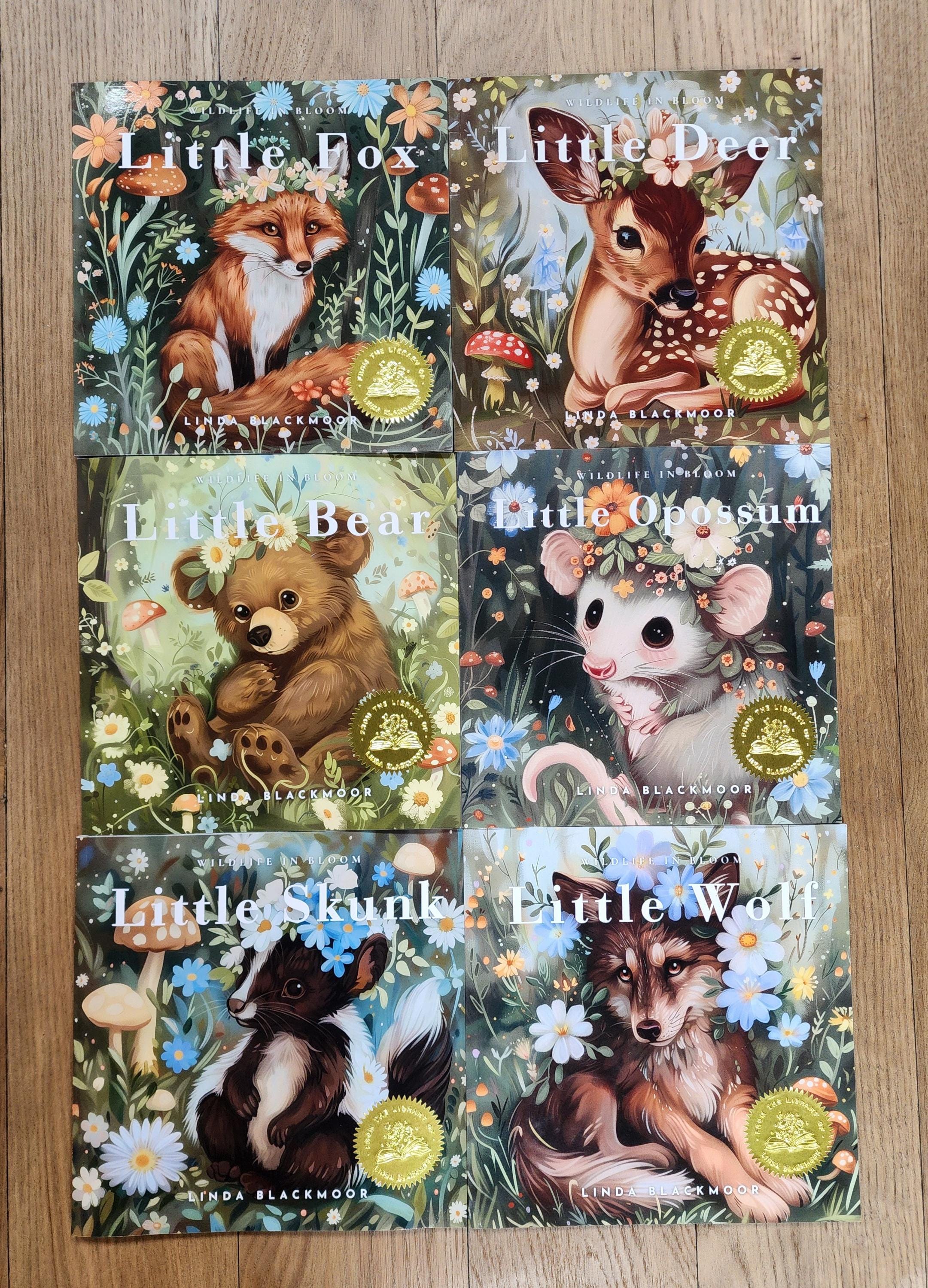 Little Owl | Wildlife in Bloom Series Picture Book Children Magical ...