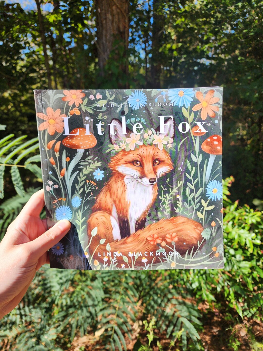 Little Fox | Wildlife in Bloom Series Picture Book Children Magical ...