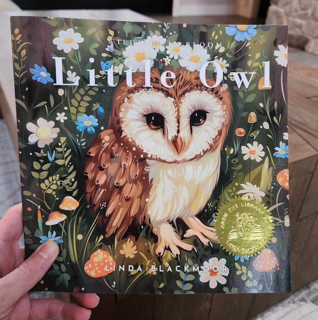 Little Owl Wildlife in Bloom Series Picture Book Children Magical ...