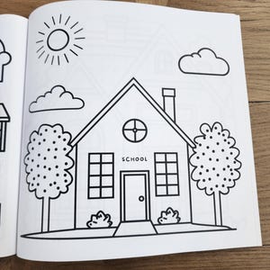 My New Home: Real Estate Coloring Book House Moving Realtor New Home - Etsy