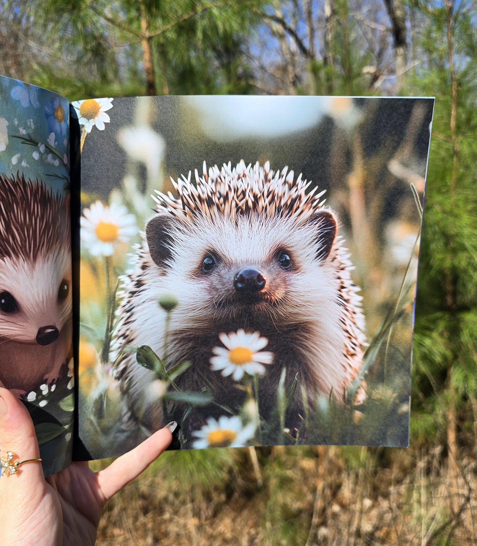 Little Hedgehog | Wildlife in Bloom Series Picture Book Children ...